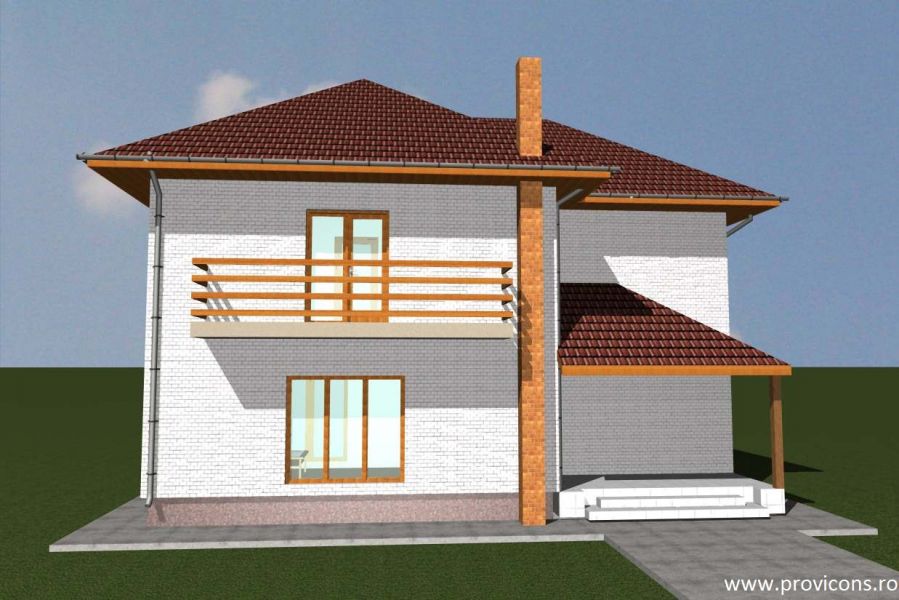 Proiecte de case parter, parter si mansarda